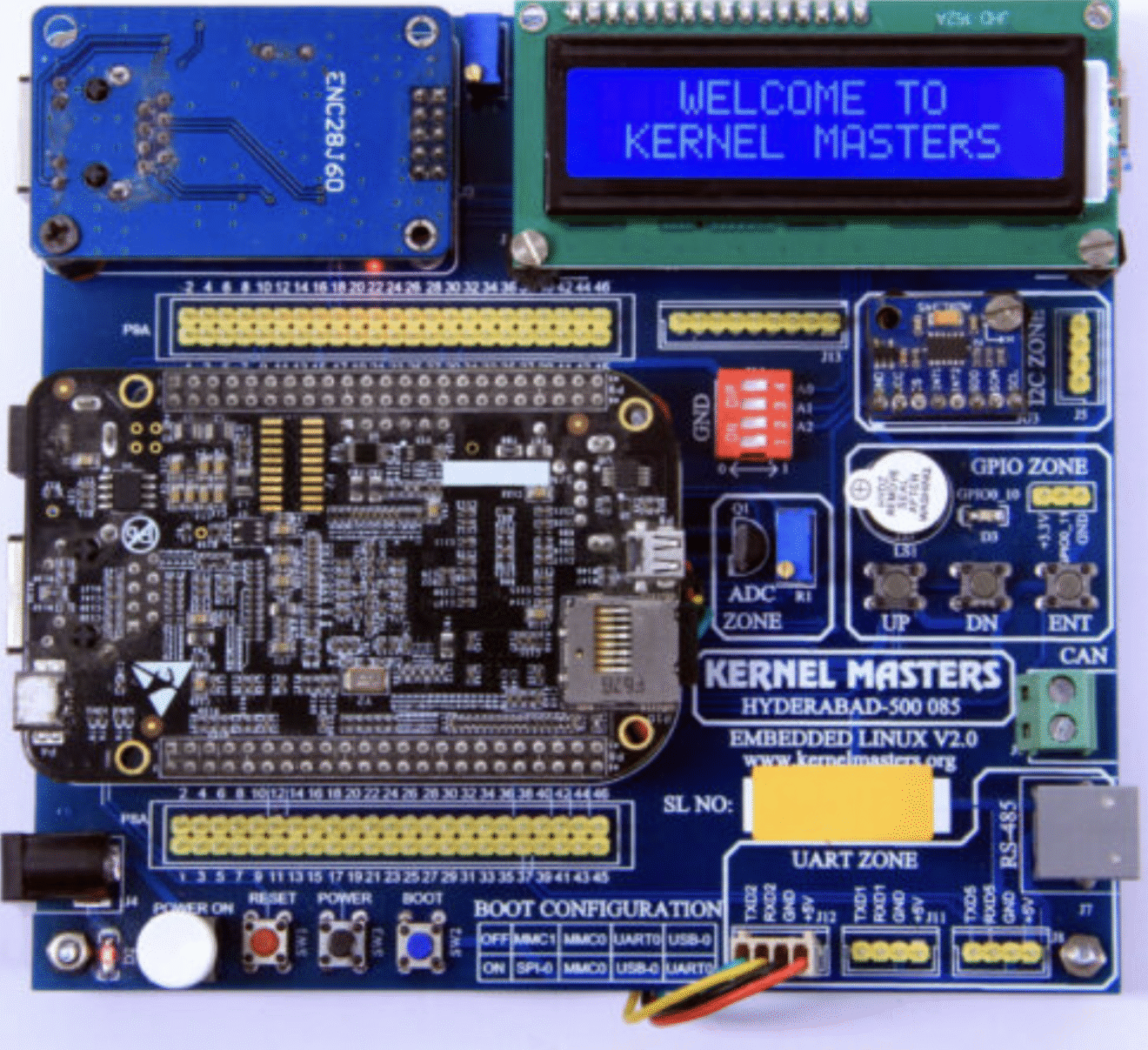 Kernel Masters Expansion Board for Beagle Bone Black - Kernel Masters